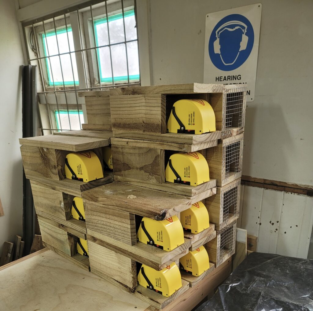 Predator traps for DOC and Forrest & Bird | Menzshed Manawatu